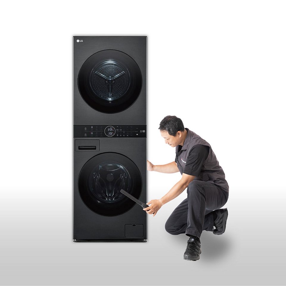 【LG原廠尊榮保養】WashTower AI 智控洗乾衣機(洗13乾10公斤)保養服務 - 486團購網